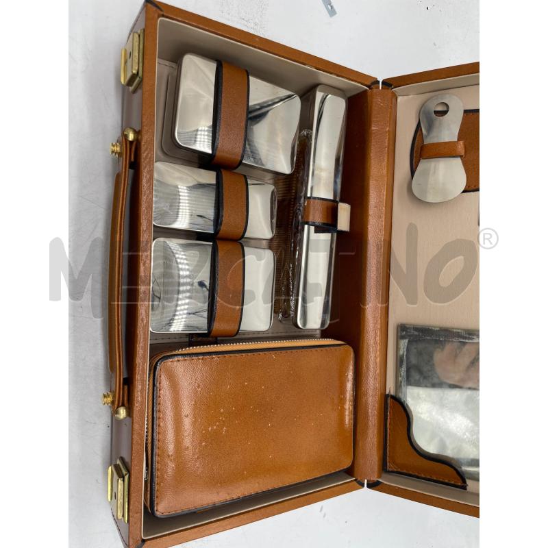 SET TOILETTE UOMO DA VIAGGIO VALIGETTA MARRO | Mercatino dell'Usato ...