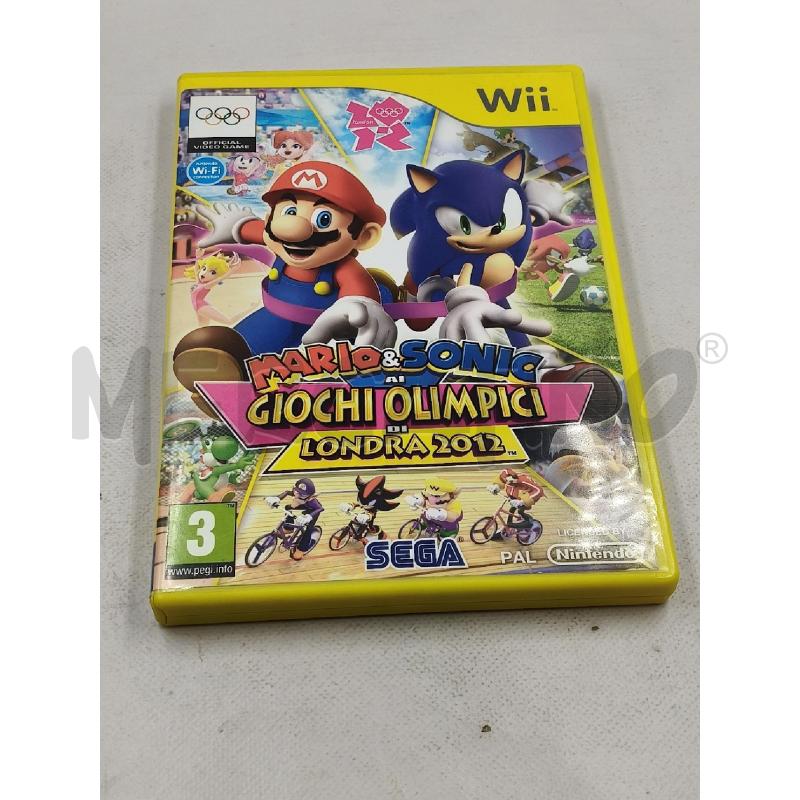 MARIO E SONIC AI GIOCHI OLIMPICI DI LONDRA 2012 WII | Mercatino dell ...
