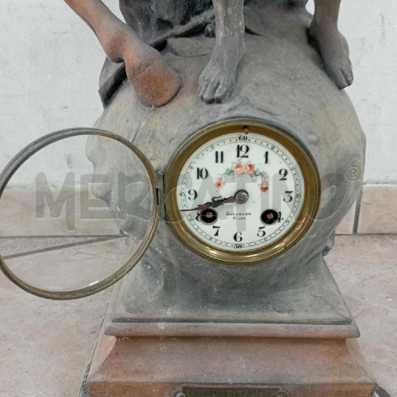 OROLOGIO STATUA CAVALLO B MARMO | Mercatino dell'Usato Roma montemario